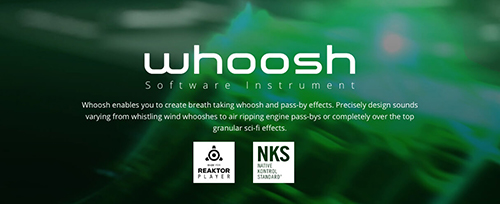 New WHOOSH V.1.5 Now for REAKTOR PLAYER - Avid Pro Audio Community