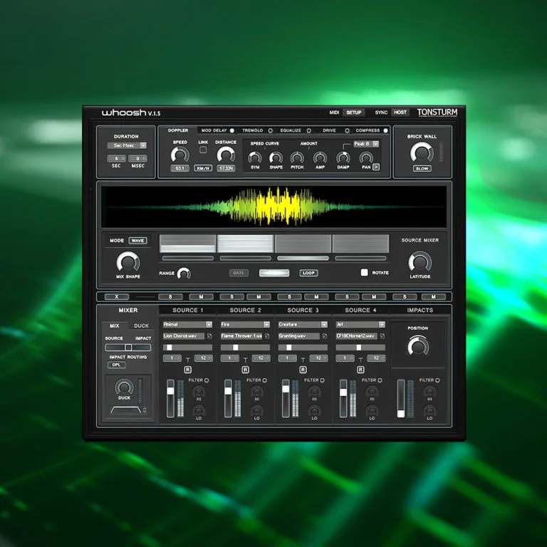 Sound Effects and Software by Tonsturm - Whoosh