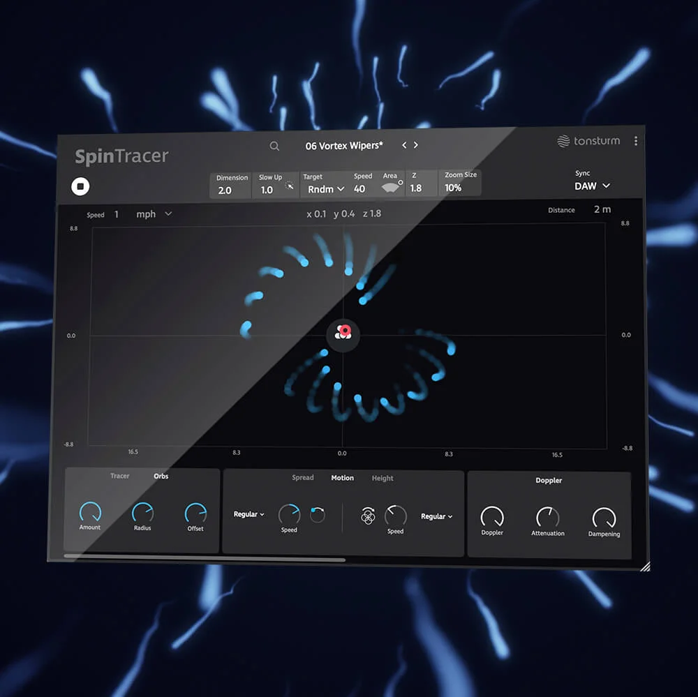 Sound Effects and Software by Tonsturm - SW 009 SpinTracer